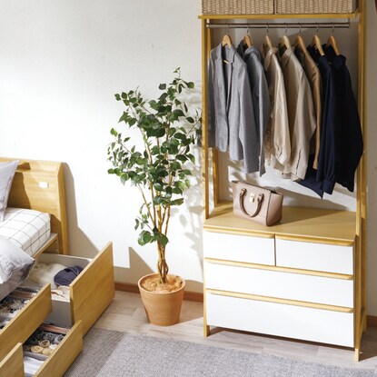 ワードローブ(ニーズ3 84 OP-3段)通販 | ニトリネット【公式】 家具・インテリア通販