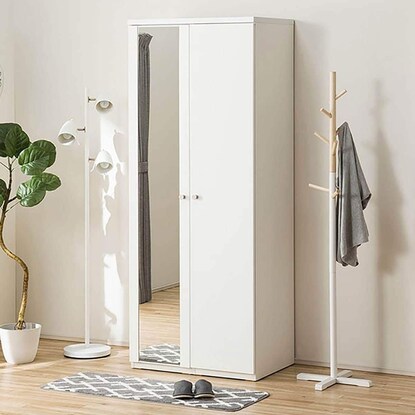 ワードローブ(クエスT 80WR WH)通販 | ニトリネット【公式】 家具・インテリア通販