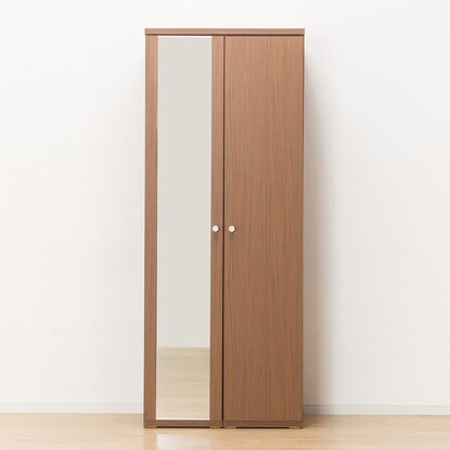 ワードローブ(クエスT 80WR MBR)通販 | ニトリネット【公式】 家具・インテリア通販