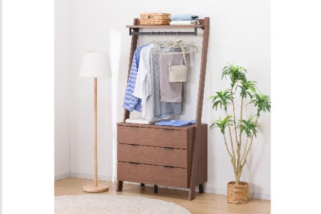 ｵｰﾌﾟﾝﾜｰﾄﾞﾛｰﾌﾞ ｴﾄﾅ80WR MBR | ニトリネット【公式】 家具・インテリア通販