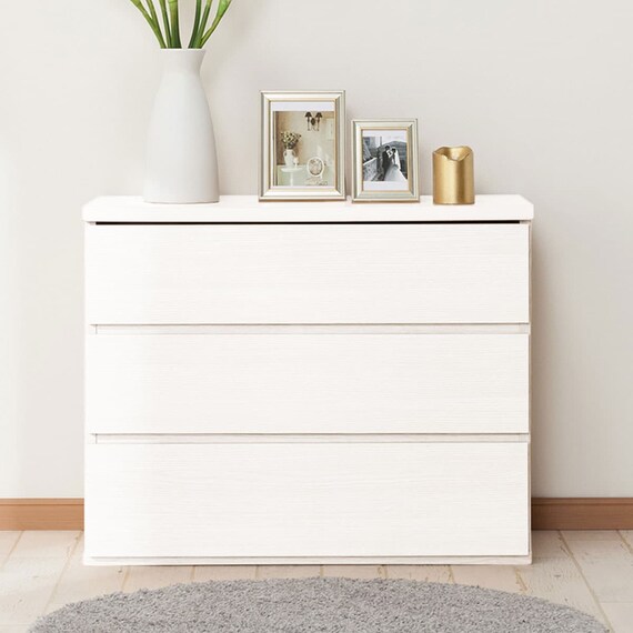 ローチェスト(エレアK 80 WH 3段)通販 | ニトリネット【公式】 家具・インテリア通販