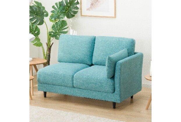 片肘2人用布張りソファ(CA10 左肘 DR-TBL)通販 | ニトリネット【公式】 家具・インテリア通販