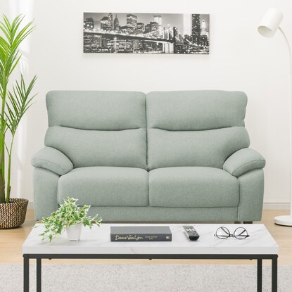 2人用布張りソファ( MK02 KD LGR)通販 | ニトリネット【公式】 家具・インテリア通販