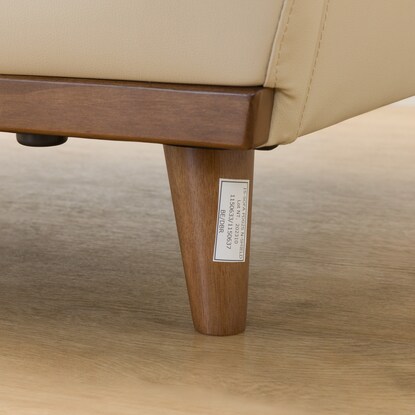 傷・汚れに強い合成皮革 1人用ソファ(PD02S Nシールド BE)通販 | ニトリネット【公式】 家具・インテリア通販