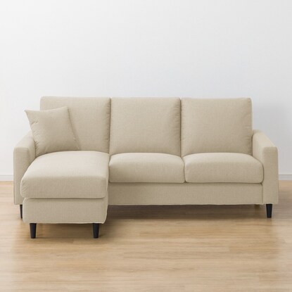 傷･汚れに強い布張りカウチソファ(CS02 Nシールド H-BE)通販 | ニトリネット【公式】 家具・インテリア通販