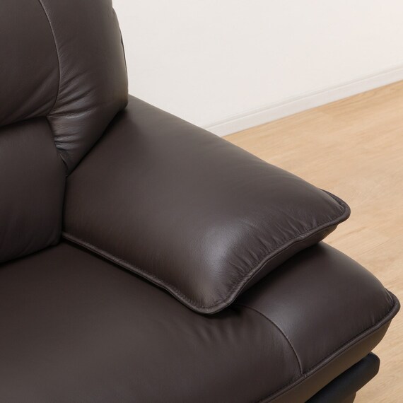 3人用本革ソファ (ロゾKD DBR)通販 | ニトリネット【公式】 家具・インテリア通販