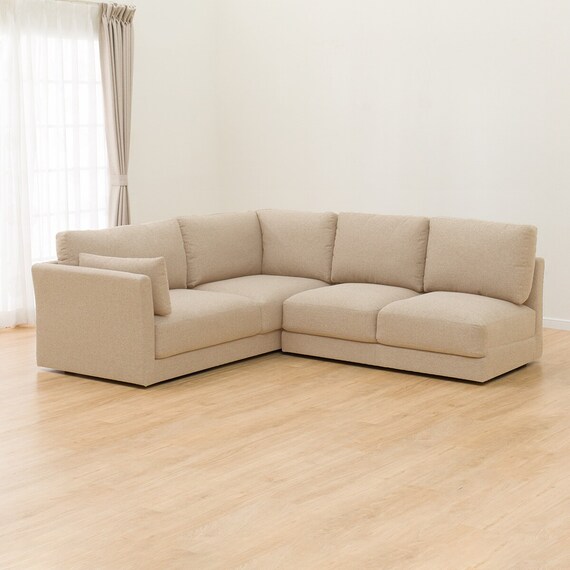 傷･汚れに強いコーナーソファセット(CS01 Nシールド布 H-BE)通販 | ニトリネット【公式】 家具・インテリア通販