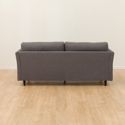 3人掛け布張りソファ ヘッドレスト付き(CS01 H-DGY)通販 | ニトリネット【公式】 家具・インテリア通販