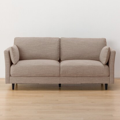 傷・汚れに強いファブリック 3人用布張りソファ(CA10Nシールド布DR-BE)通販 | ニトリネット【公式】 家具・インテリア通販