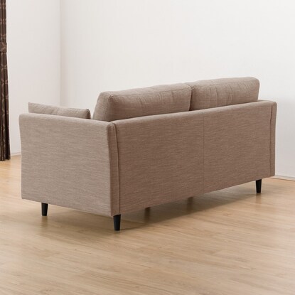 傷・汚れに強いファブリック 3人用布張りソファ(CA10Nシールド布DR-BE)通販 | ニトリネット【公式】 家具・インテリア通販