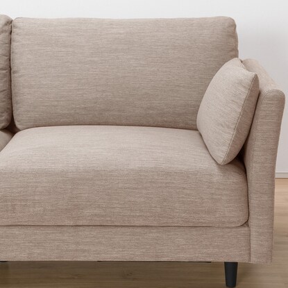 傷・汚れに強いファブリック 3人用布張りソファ(CA10Nシールド布DR-BE)通販 | ニトリネット【公式】 家具・インテリア通販