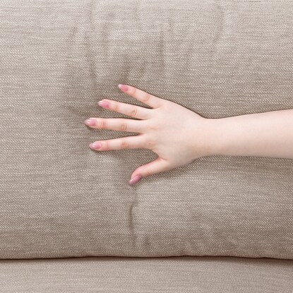 傷・汚れに強いファブリック 3人用布張りソファ(CA10Nシールド布DR-BE)通販 | ニトリネット【公式】 家具・インテリア通販