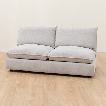 布張り2人用アームレスソファ(LB06)通販 | ニトリネット【公式】 家具・インテリア通販