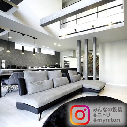 布張りカウチソファ(ポーション2KD GY)通販 | ニトリネット【公式】 家具・インテリア通販