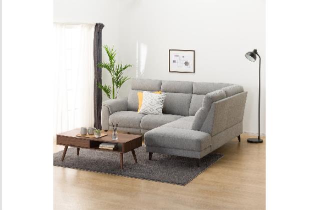 ｺｰﾅｰｿﾌｧｾｯﾄ LB07 LC LGY | ニトリネット【公式】 家具・インテリア通販