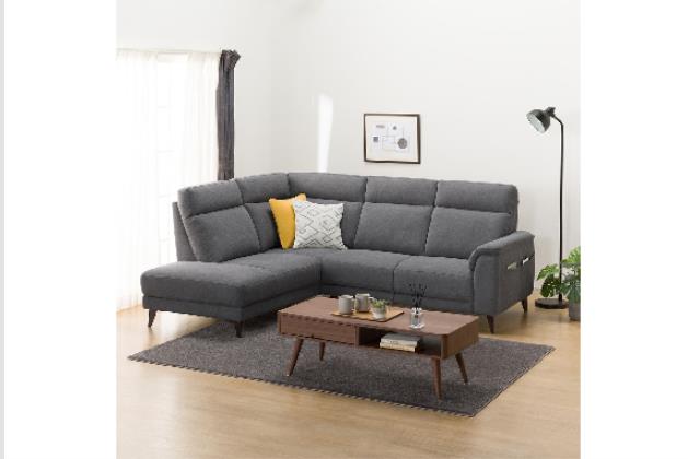 ｺｰﾅｰｿﾌｧｾｯﾄ LB07 RC DGY | ニトリネット【公式】 家具・インテリア通販