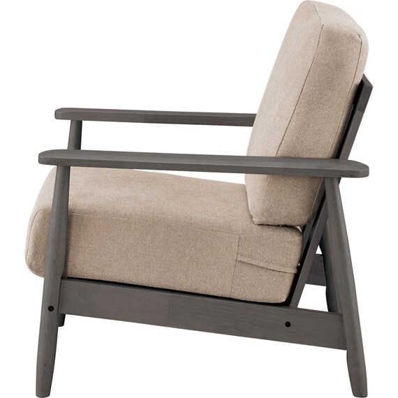 1人掛けソファ 布張りタイプ (IG01 DBR/LGY) | ニトリネット【公式】 家具・インテリア通販