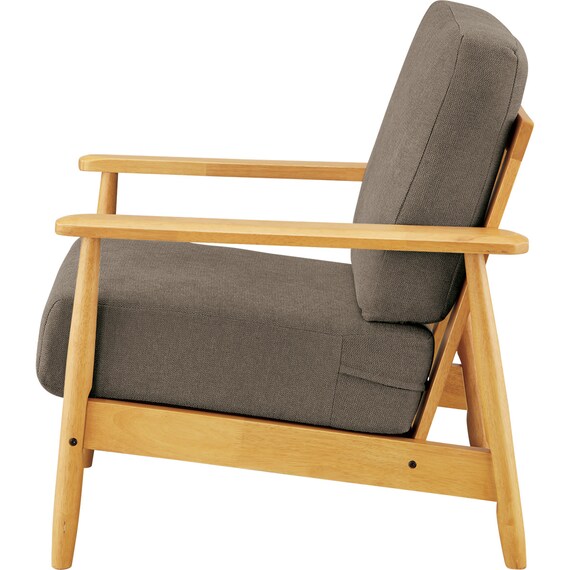 1人掛け布張りソファ(IG01 LBR/DMO) | ニトリネット【公式】 家具・インテリア通販