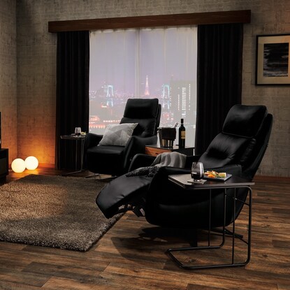 電動本革リクライニングパーソナルチェア(2モーター LE01BK）通販 | ニトリネット【公式】 家具・インテリア通販