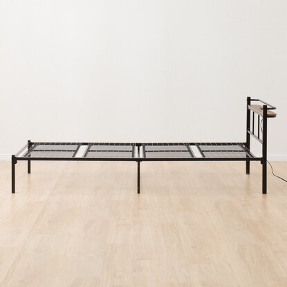 シングルパイプベッド(バジーナC-STN JH BK)通販 | ニトリネット【公式】 家具・インテリア通販