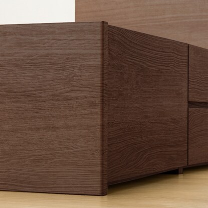 シングルフラットヘッドボードチェストベッドフレーム (N-ジオF MBR 40M-T)通販 | ニトリネット【公式】 家具・インテリア通販