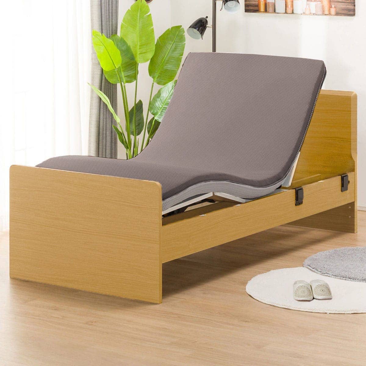 【非課税】電動シングルベッドフレーム+マットレスセット(メリッサ3 2M02 LBR/U3-02)通販 | ニトリネット【公式】 家具・インテリア通販