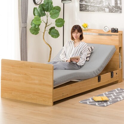 【非課税】電動シングルサイズベッドマットレスセット(コンソン 2M02)通販 | ニトリネット【公式】 家具・インテリア通販