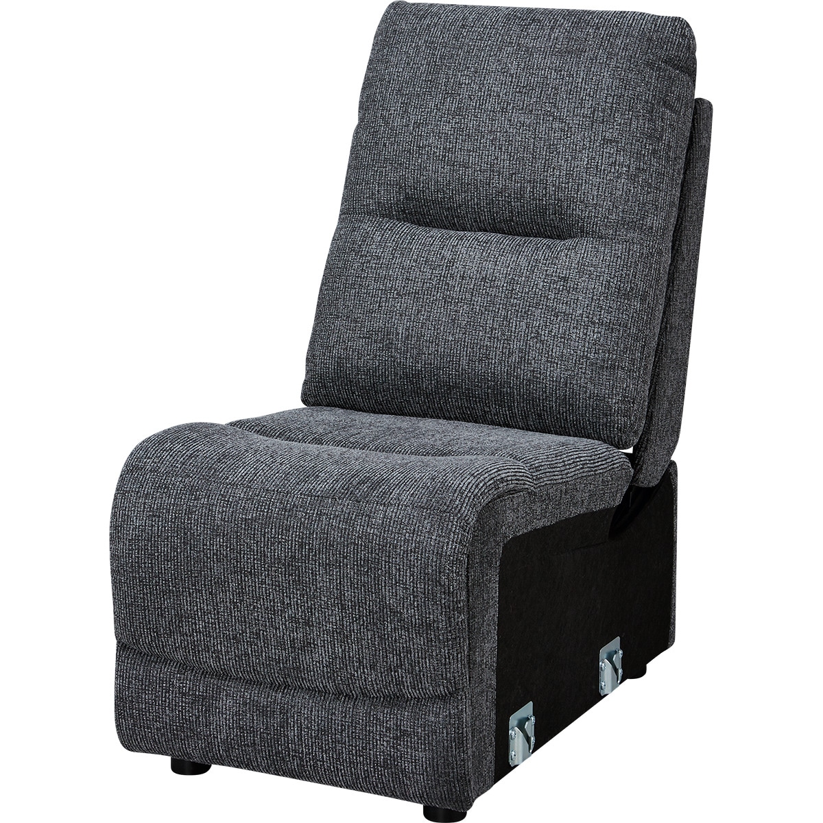 布張りテーブル付きアームレスソファ(HE02 DGY) | ニトリネット【公式】 家具・インテリア通販