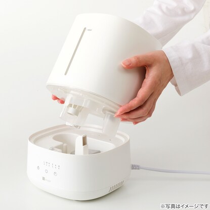 楽に給水できるアロマオイル対応加湿器(超音波式 HM01 NC ホワイト)通販 | ニトリネット【公式】 家具・インテリア通販