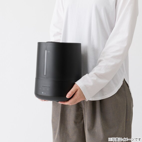 楽に給水できるアロマオイル対応加湿器(超音波式 HM01 NC ブラック)通販 | ニトリネット【公式】 家具・インテリア通販