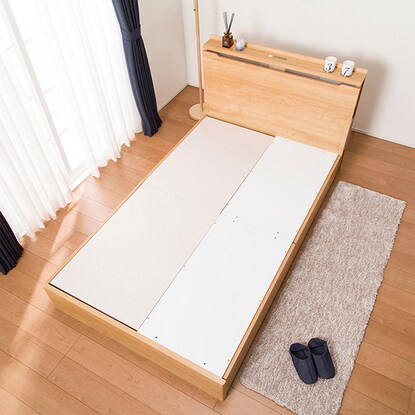 収納付ベッドフレーム(コンソン)通販 | ニトリネット【公式】 家具・インテリア通販