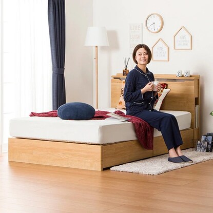 収納付ベッドフレーム(コンソン)通販 | ニトリネット【公式】 家具・インテリア通販