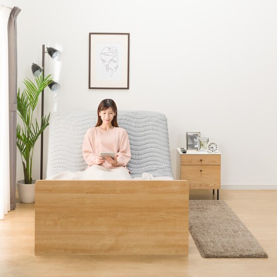 電動セミダブルベッドフレーム(メリッサ3 2M02 LBR)通販 | ニトリネット【公式】 家具・インテリア通販