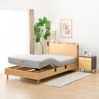 電動セミダブルベッドフレーム+マットレスセット(カイト3 2M LEG/E5 AC)通販 | ニトリネット【公式】 家具・インテリア通販