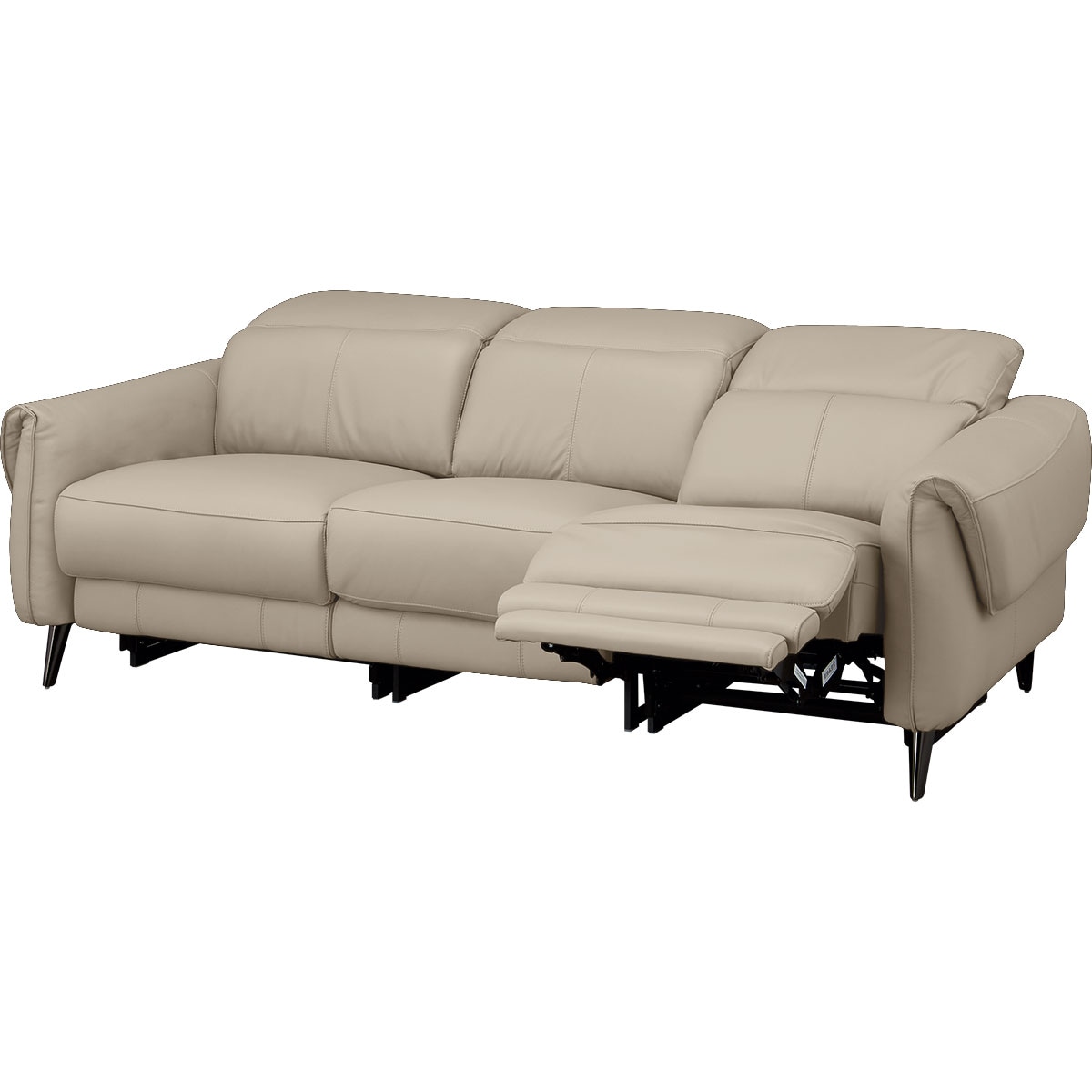 3人掛け 左電動リクライニングソファ(LS04 3シート 革 NW LMO) | ニトリネット【公式】 家具・インテリア通販