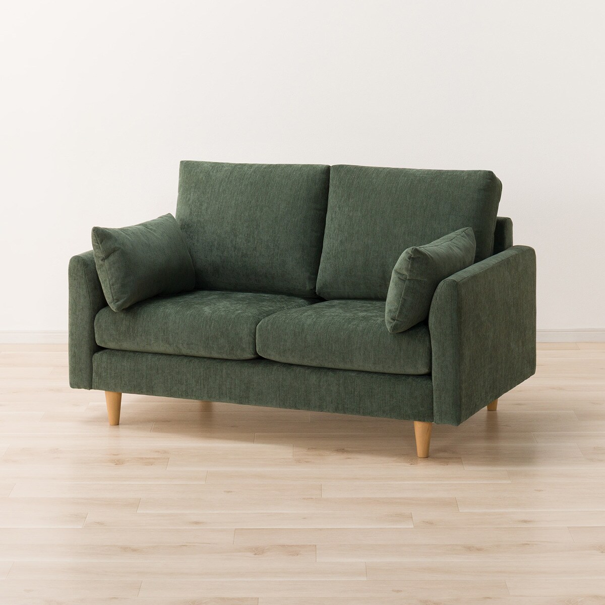 2人掛けソファ 布張りタイプ (CS03 肘あり SD GR/LBR) | ニトリネット【公式】 家具・インテリア通販