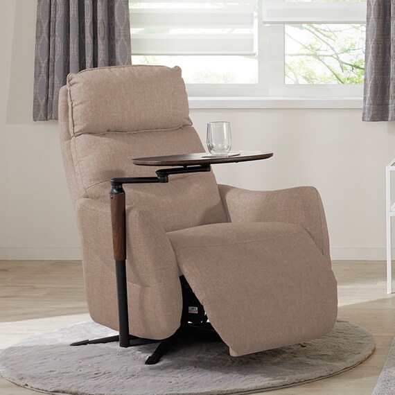 布張り電動リクライニングパーソナルチェアテーブルセット(LE01-3 4モーター MO+LE01専用テーブルMBR) | ニトリネット【公式】 家具・インテリア通販