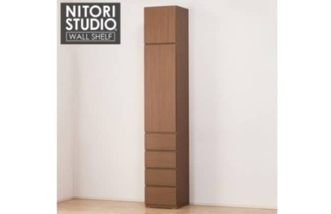 キャビネット上置セット(ポルテ40DH-L MBR/上置 ポルテ 40U-L MBR）通販 | ニトリネット【公式】 家具・インテリア通販