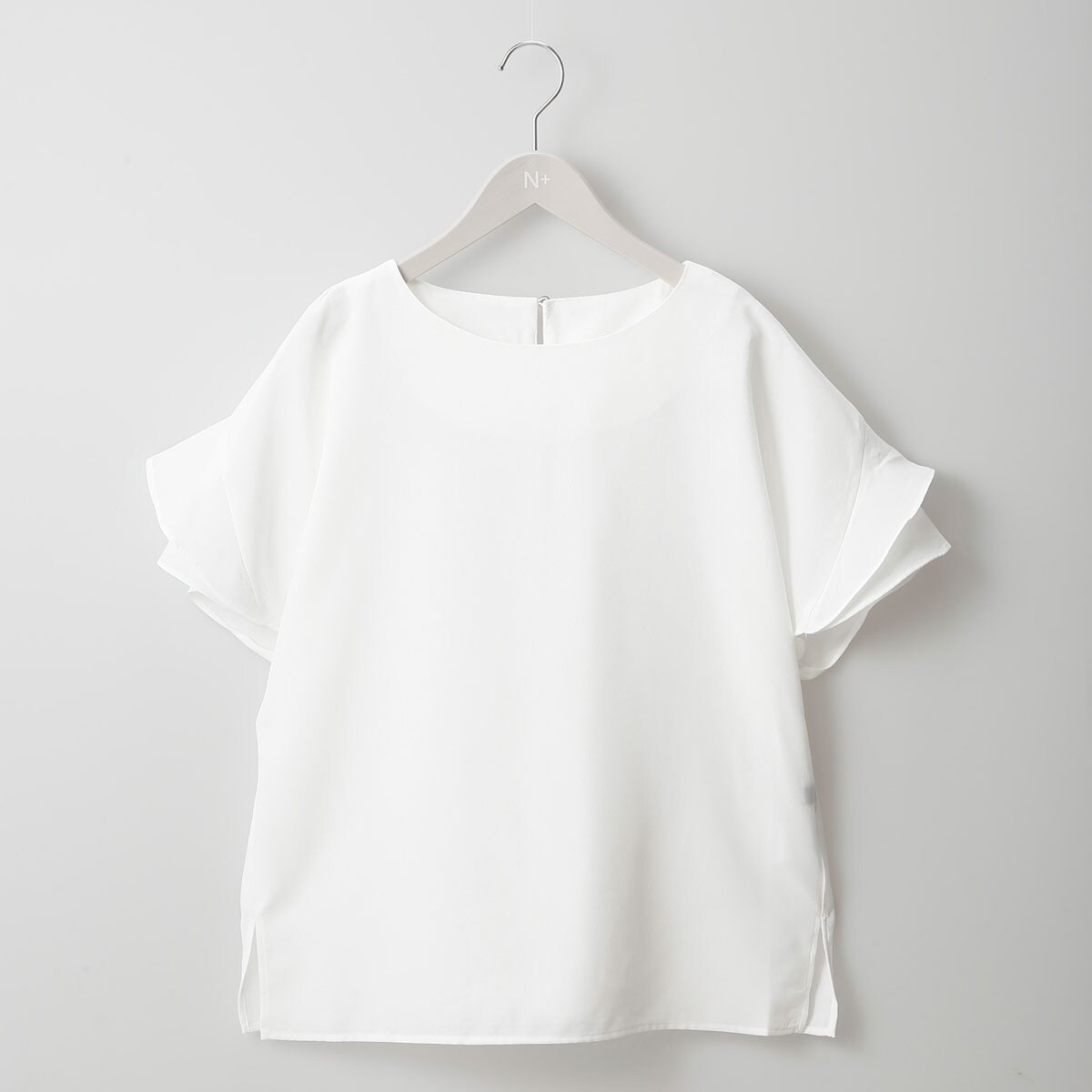 麻調フリル袖ブラウス通販 | ニトリネット【公式】 家具・インテリア通販