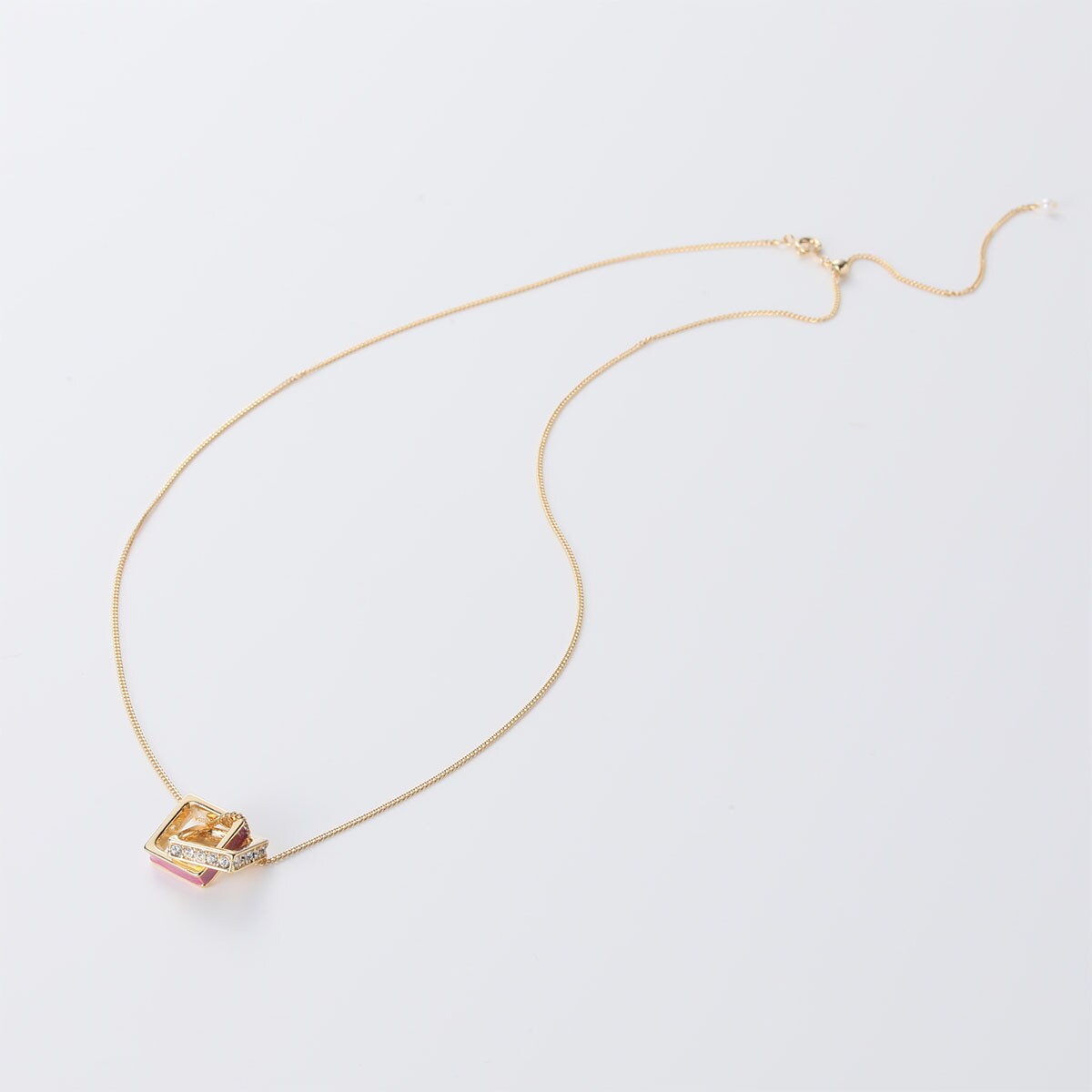 スクエアエポリングネックレスNN2（プラム/F）通販 | ニトリネット【公式】 家具・インテリア通販