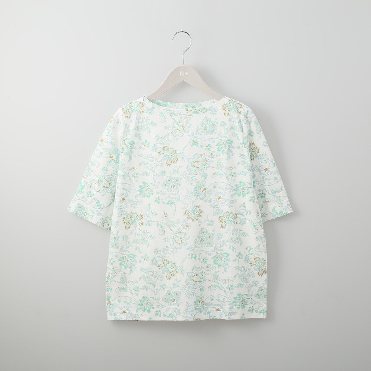 綿スラブ更紗柄5分袖Tシャツ通販 | ニトリネット【公式】 家具・インテリア通販