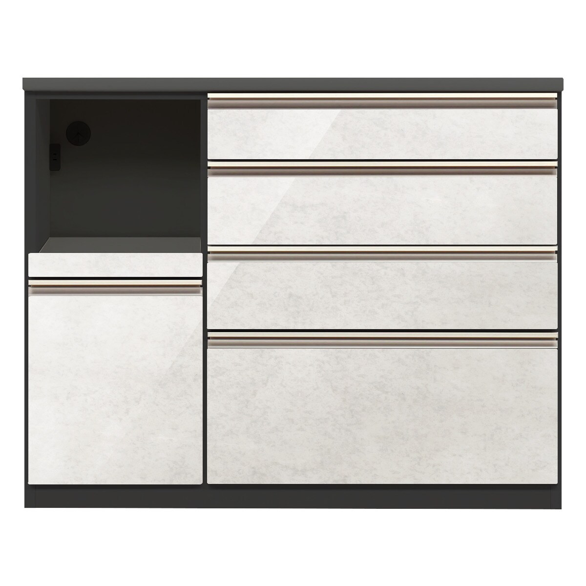 キッチンカウンター(ラピス2 BK120 シュガー) | ニトリネット【公式】 家具・インテリア通販