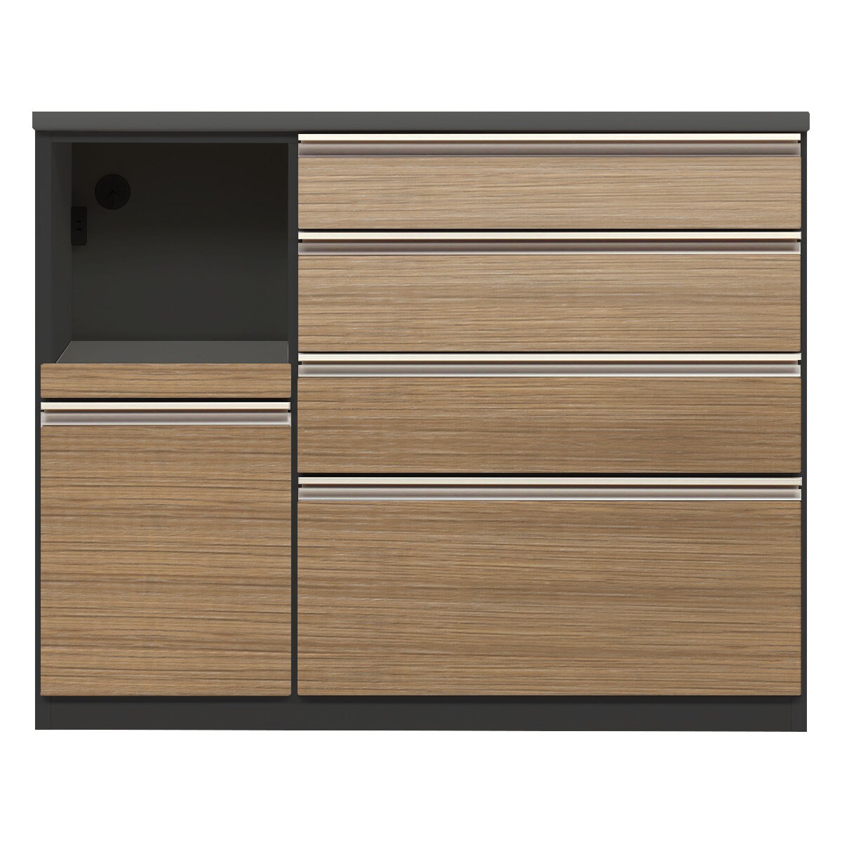 キッチンカウンター(ラピス2 BK120 キャナルオーク) | ニトリネット【公式】 家具・インテリア通販