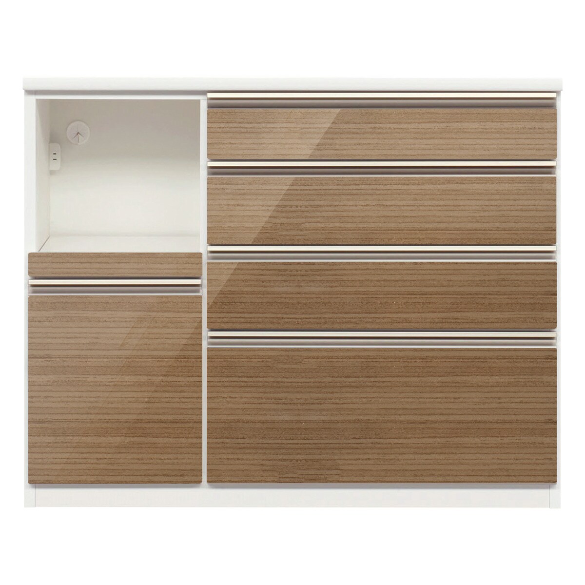 キッチンカウンター(ラピス120 ゼブラウッド) | ニトリネット【公式】 家具・インテリア通販