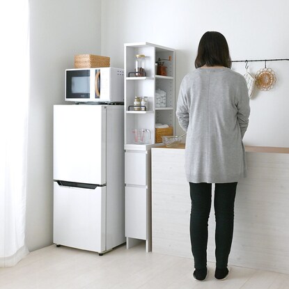 洗面所やキッチンにも使えるすき間収納 (幅20cm WH)通販 | ニトリネット【公式】 家具・インテリア通販