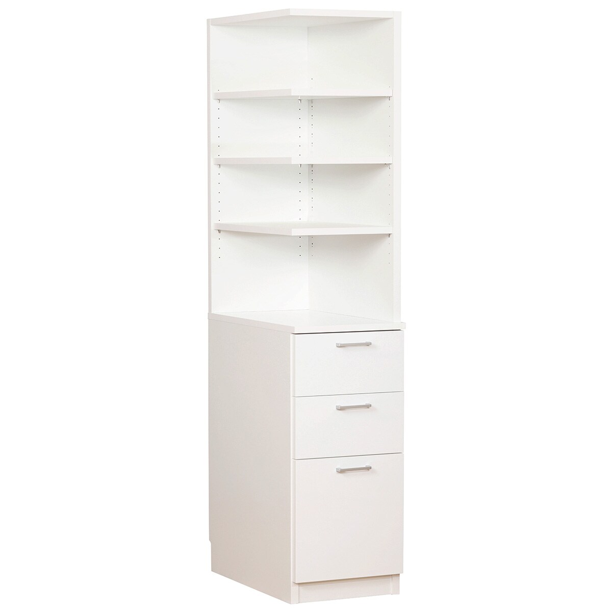 [引き出しタイプ] 幅1cm単位で選べる2面オープン隙間収納 (左オープン 幅38×奥行42cm WH) | ニトリネット【公式】 家具 ...