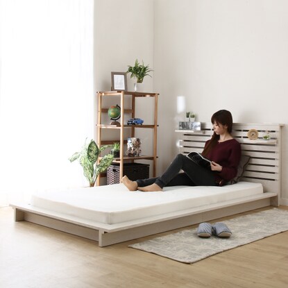 可動棚・コンセント付きフロアベッドフレーム通販 | ニトリネット【公式】 家具・インテリア通販