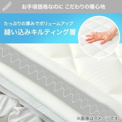 セミシングル 圧縮ポケットコイルマットレス (RX05 厚さ20cm)通販 | ニトリネット【公式】 家具・インテリア通販