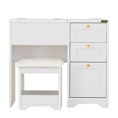 一台二役のドレッサーデスク(70-80D WH)通販 | ニトリネット【公式】 家具・インテリア通販