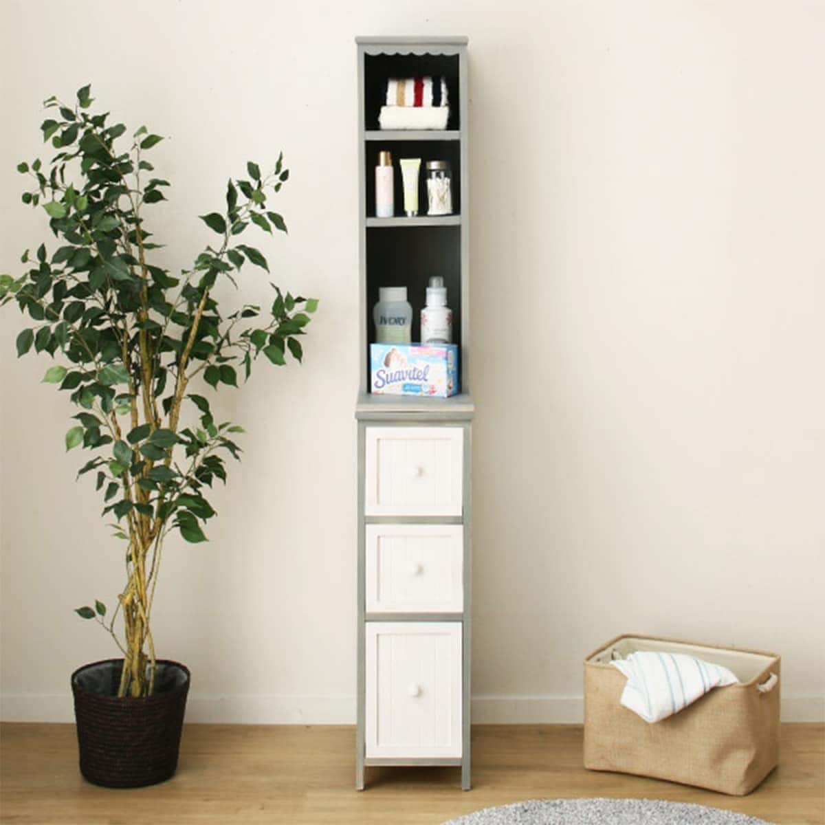 天然木隙間収納(棚付き 幅25cm BL)通販 | ニトリネット【公式】 家具・インテリア通販